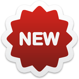 Download Cute New Red Sticker transparent PNG