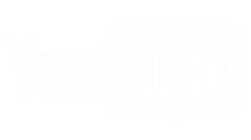 Download YouTube logo white transparent PNG