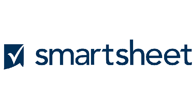 Download Smartsheet logo landscape transparent PNG